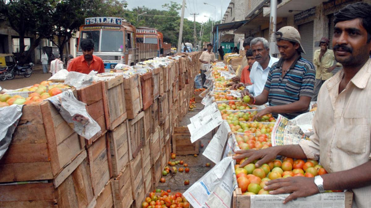 Will the APMC yard survive retail FDI? - The Hindu