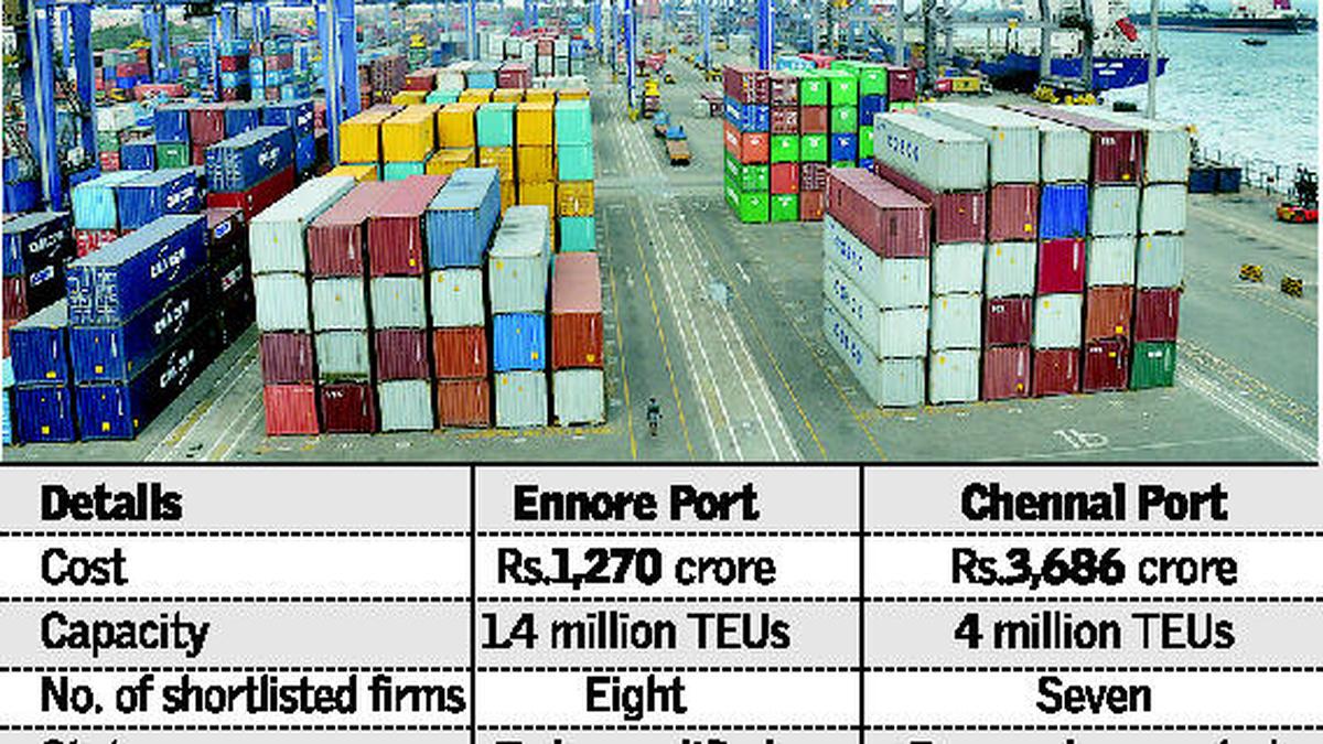 Mega container terminal projects: Good response for Ennore Port, poor ...