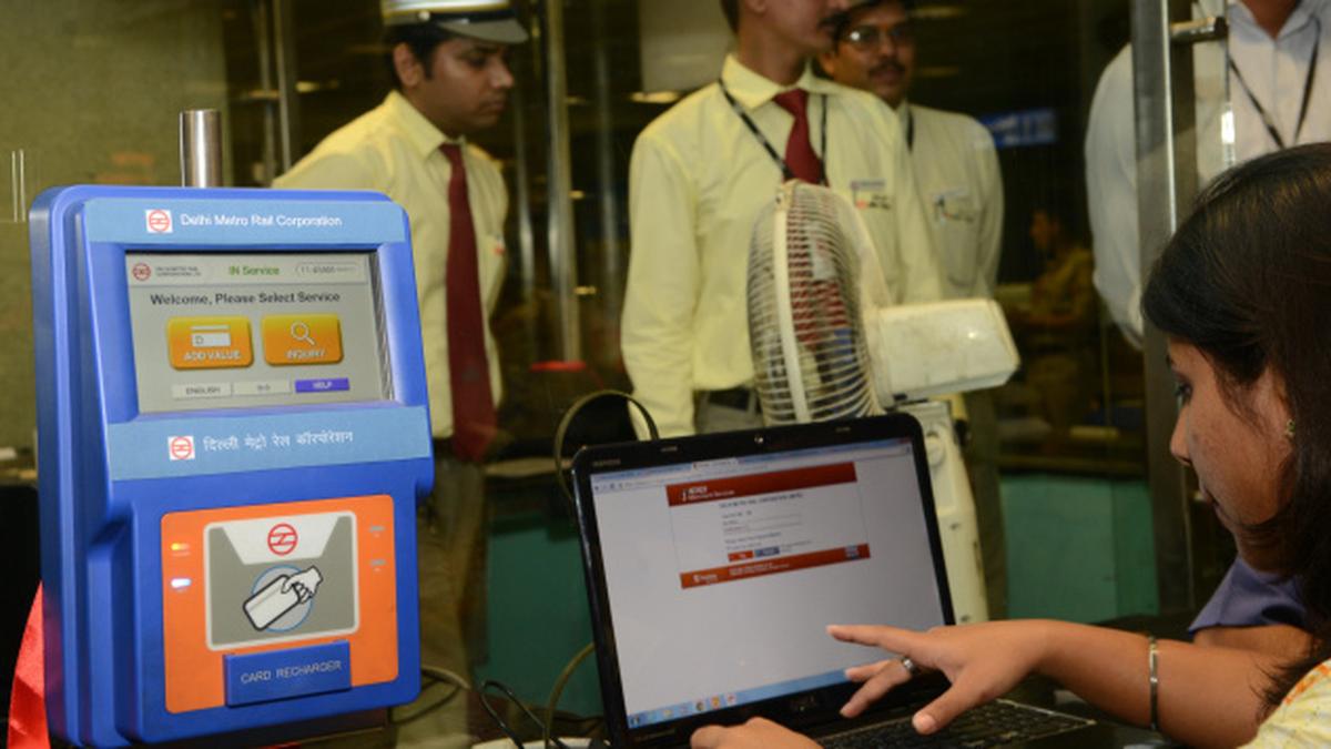 Delhi Metro launches online smart card recharge - The Hindu