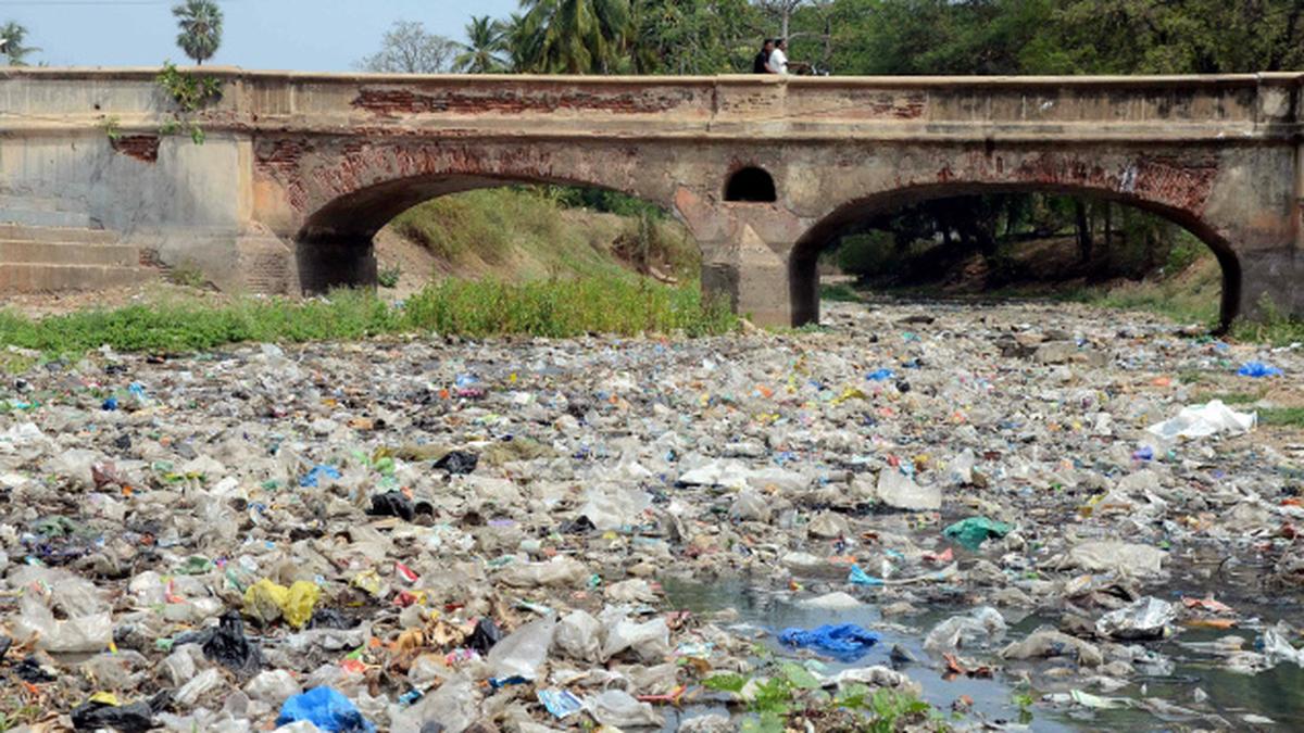 Now, Kalingarayan Canal carries garbage - The Hindu