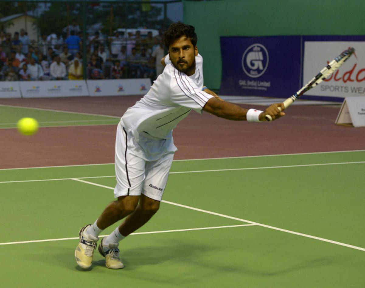 Tennis: Saketh Myneni triumphs - The Hindu