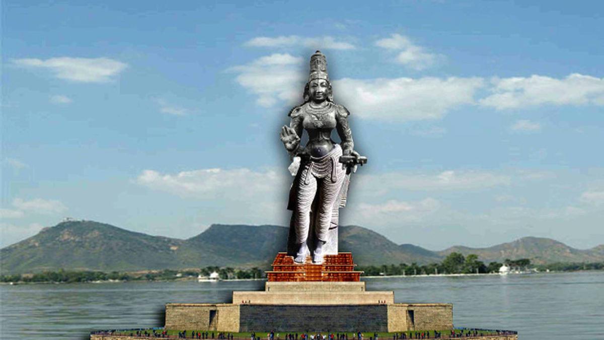 Mother Tamil statue to be erected in Madurai - The Hindu