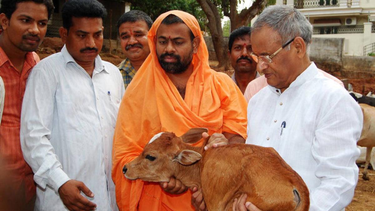 State must support cow protection, says seer - The Hindu
