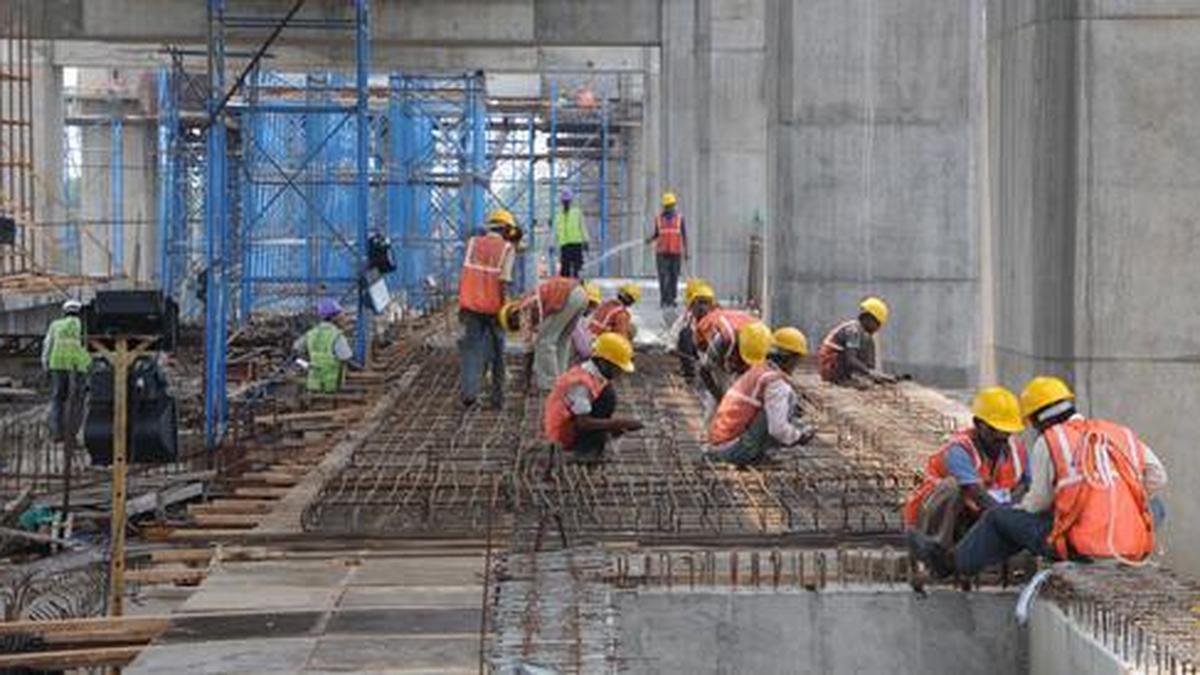 Metro workers get their wages - The Hindu