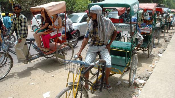 Special drive for registration of cycle-rickshaws in Delhi - The Hindu