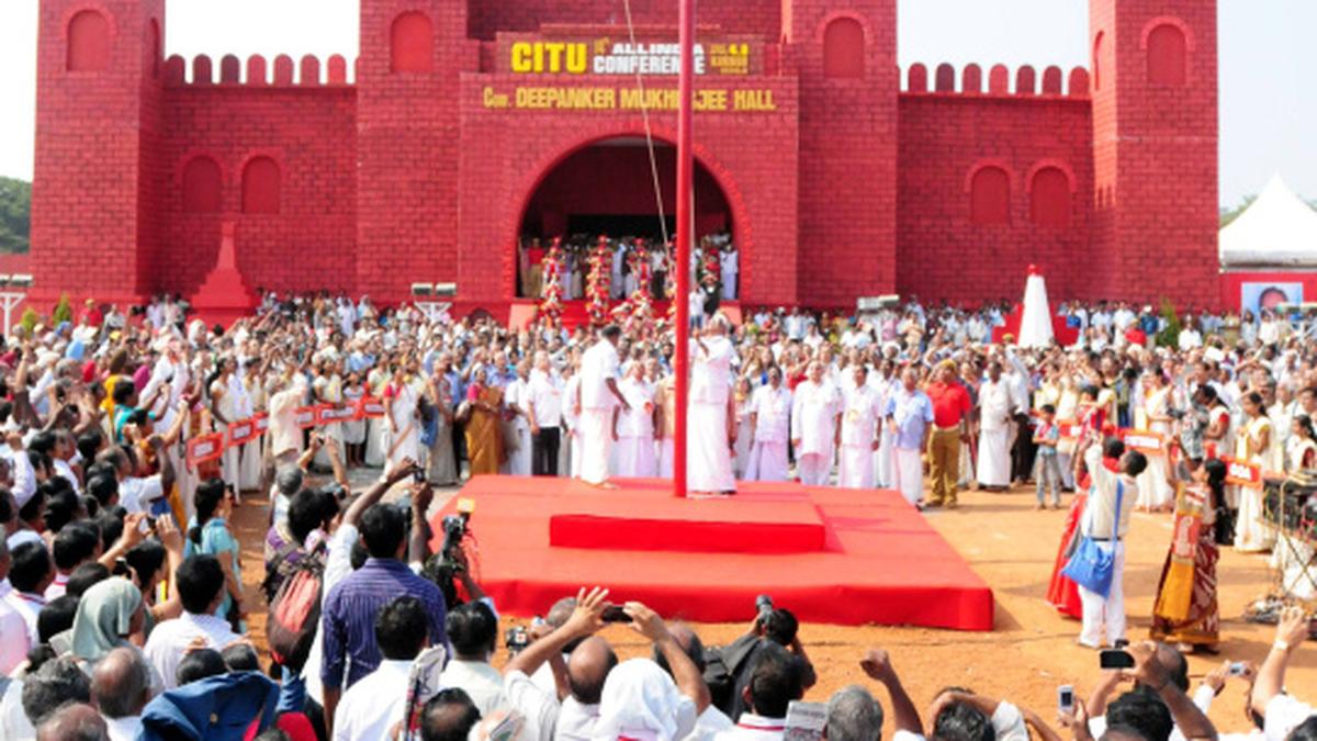 CITU calls for a mass movement against Centre - The Hindu