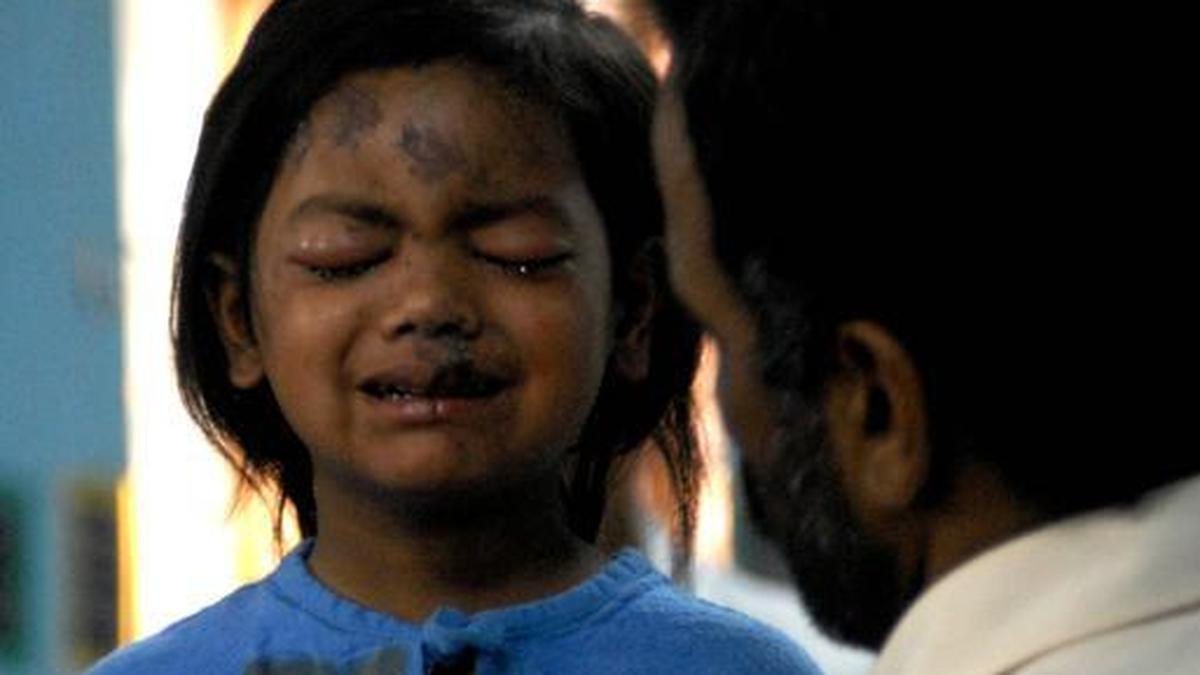 Distraught children in endless wait for kin - The Hindu