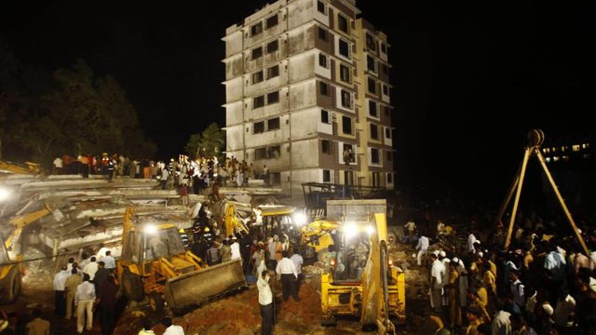 Thane building collapse: 2 developers arrested; toll touches 72 - The Hindu