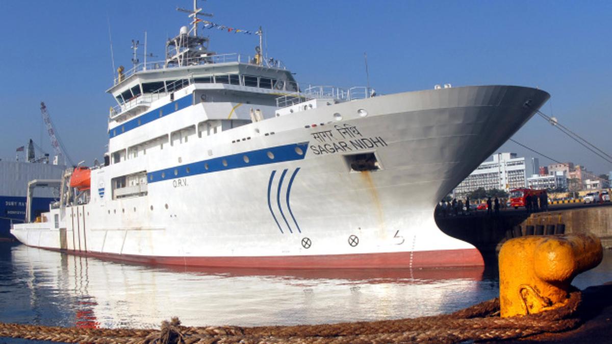 Maintaining position at mid-sea - The Hindu