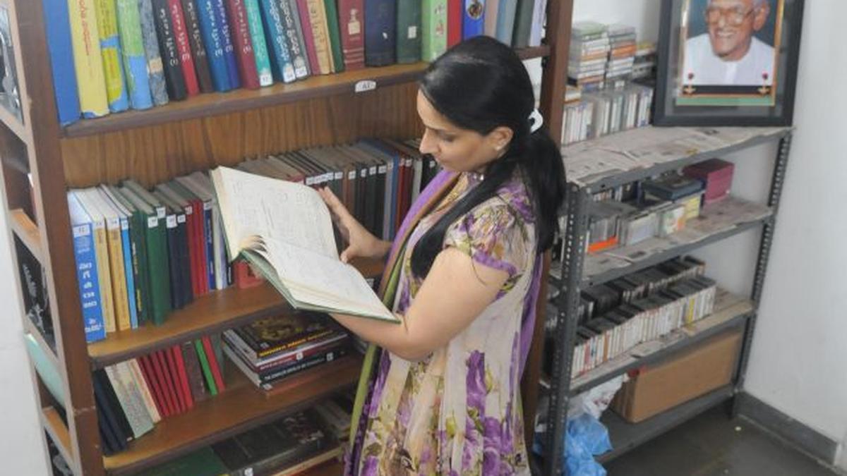 A rare musical library in town - The Hindu