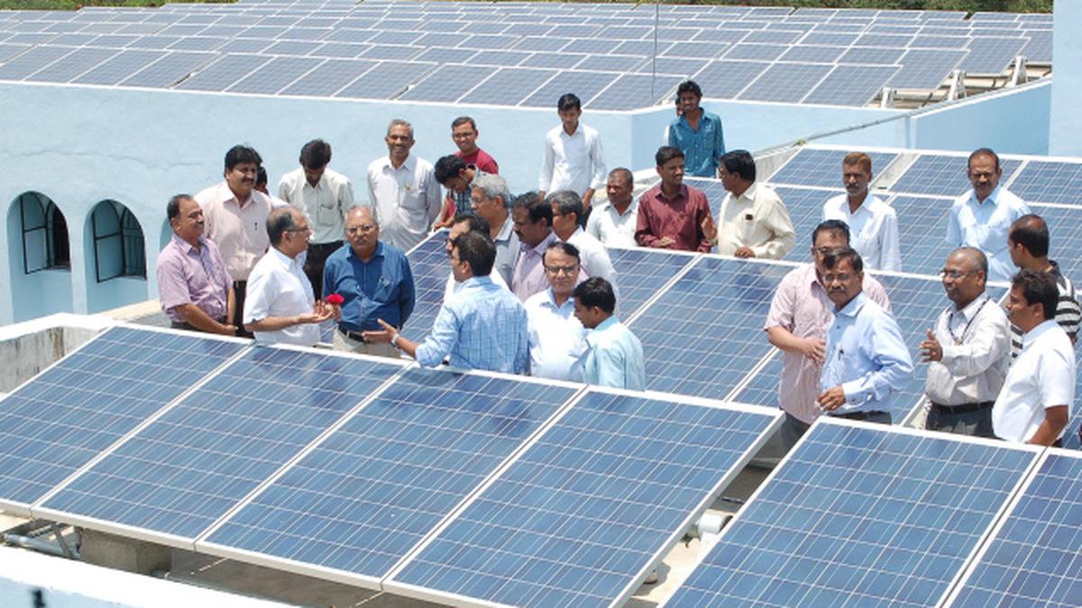 Now, solar power to light up UoH library - The Hindu