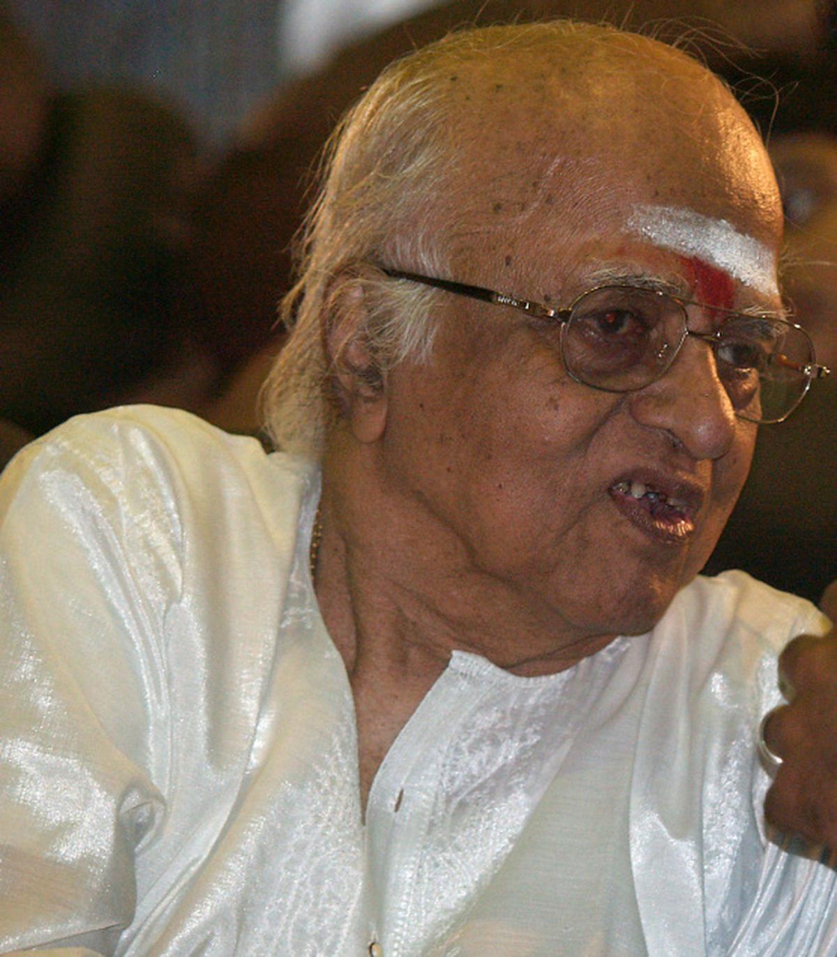 T. K. Ramamurthy passes away - The Hindu