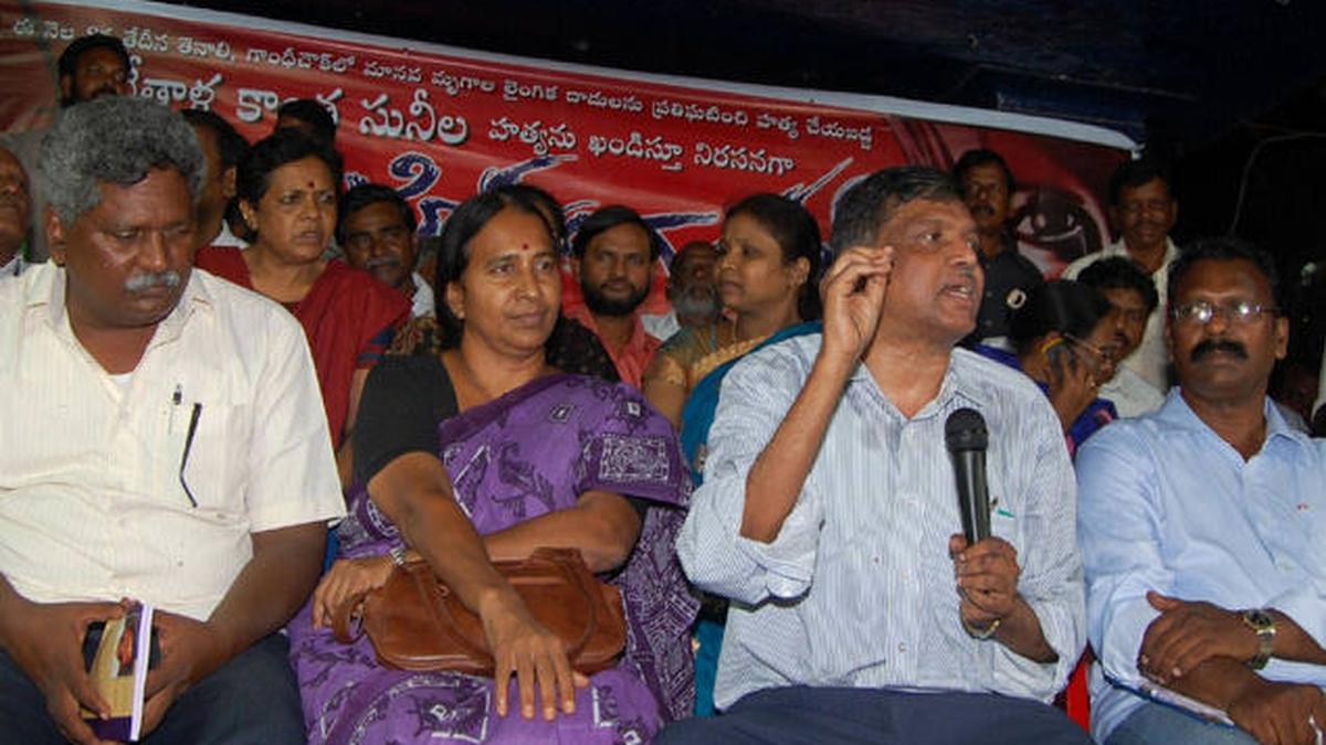 Katti Padma Rao plans campaign for prohibition - The Hindu