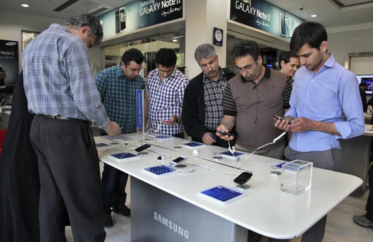 Samsung to block access to app store in Iran - The Hindu