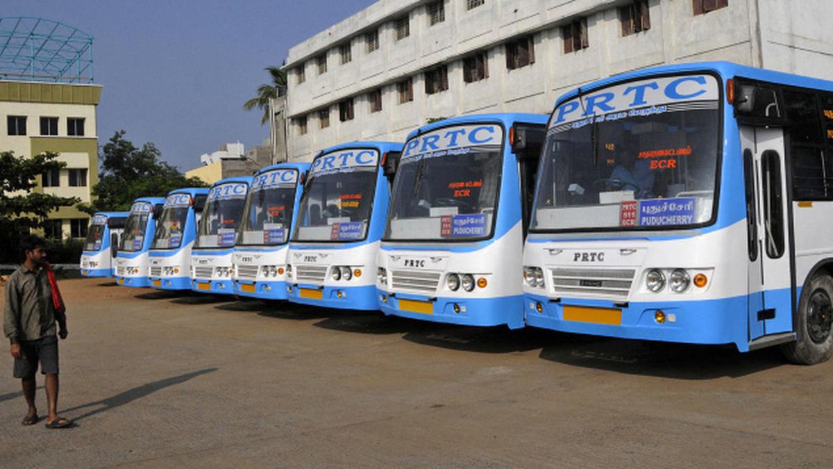 New buses for PRTC fleet - The Hindu