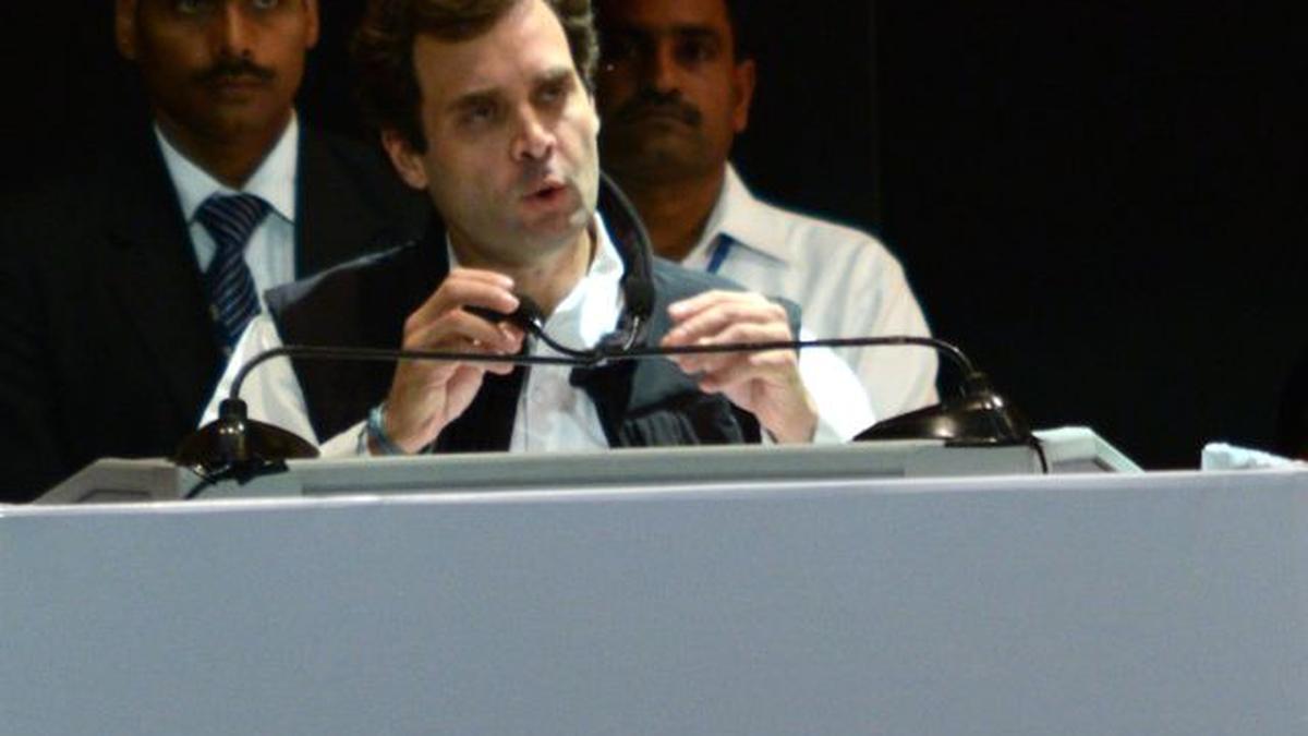 Coronation over, Rahul prepares party for change - The Hindu