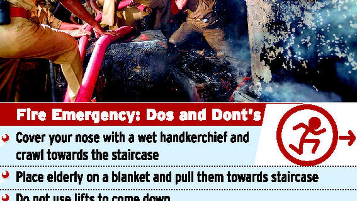 Staying calm is key to tackling fire cases better - The Hindu