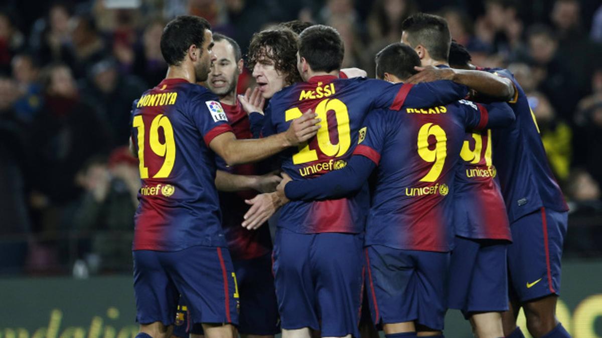 Barca win to set up semifinal with Real Madrid - The Hindu