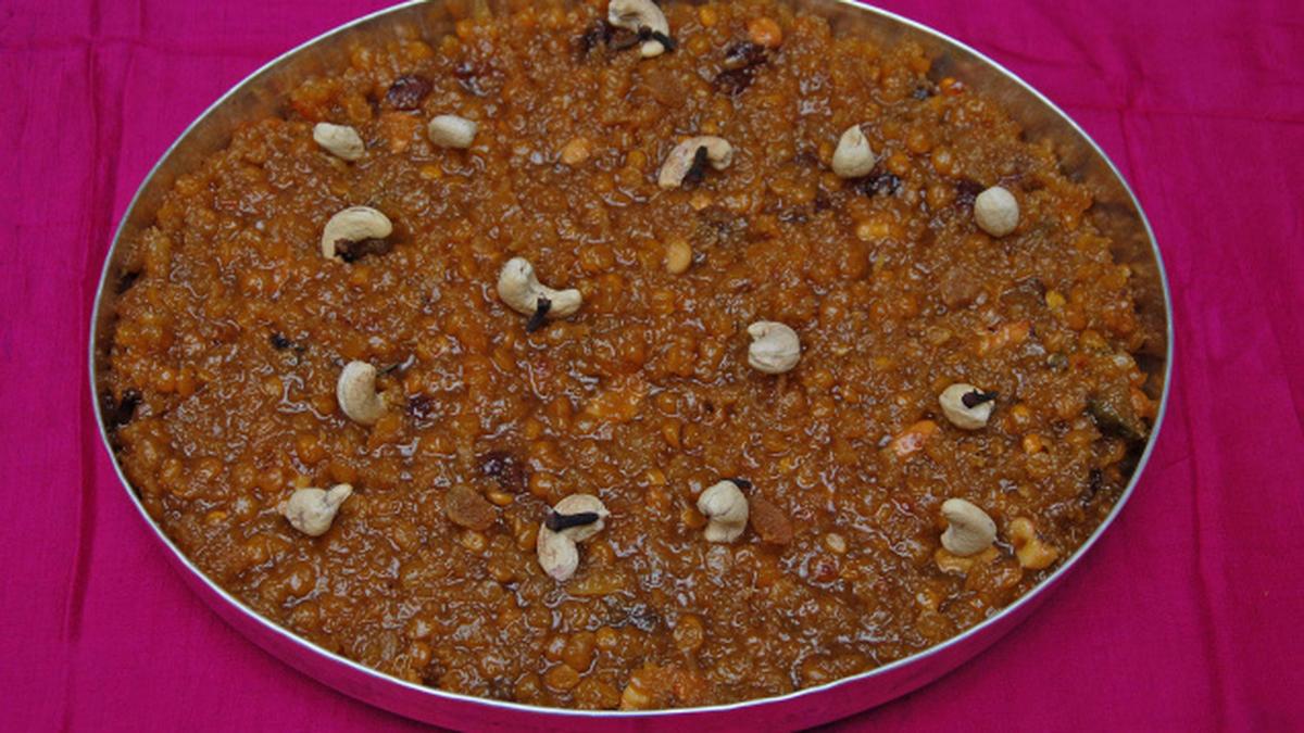 Coconut sweet dal - The Hindu