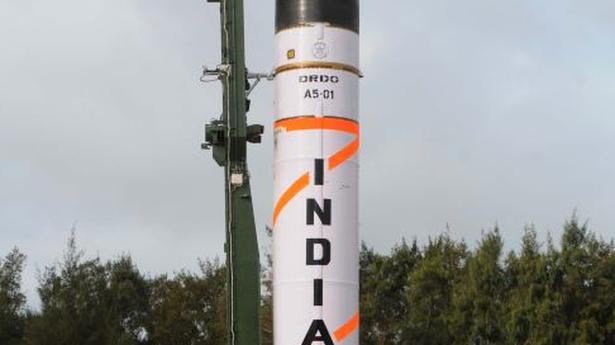 Agni-VI all set to take shape - The Hindu