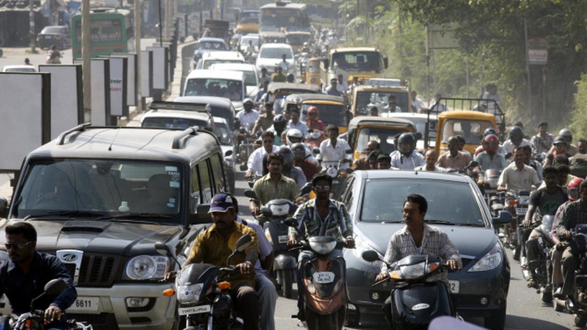 Rise in number of vehicles, shrinking road space cause chaos on roads ...