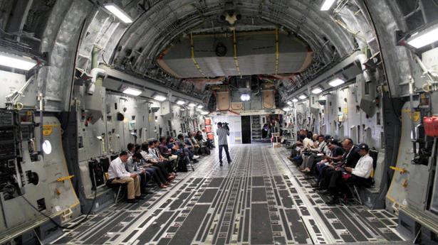 It carries passengers as well as choppers - The Hindu