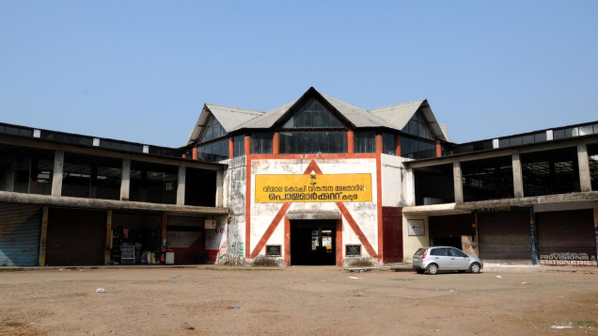 New market in Kaloor yet to get a redemption - The Hindu