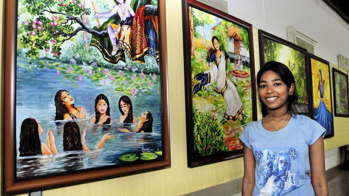 Works of an art prodigy - The Hindu