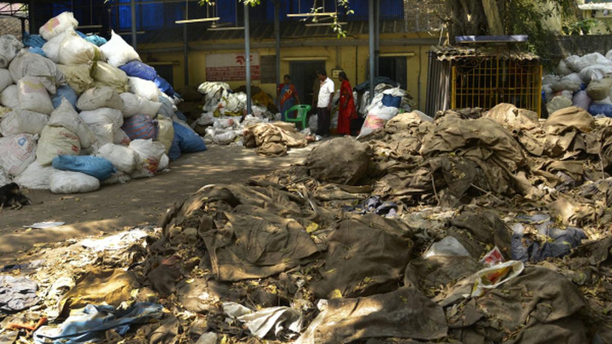 While mounds of trash pile up, 90-year-old post office rots - The Hindu