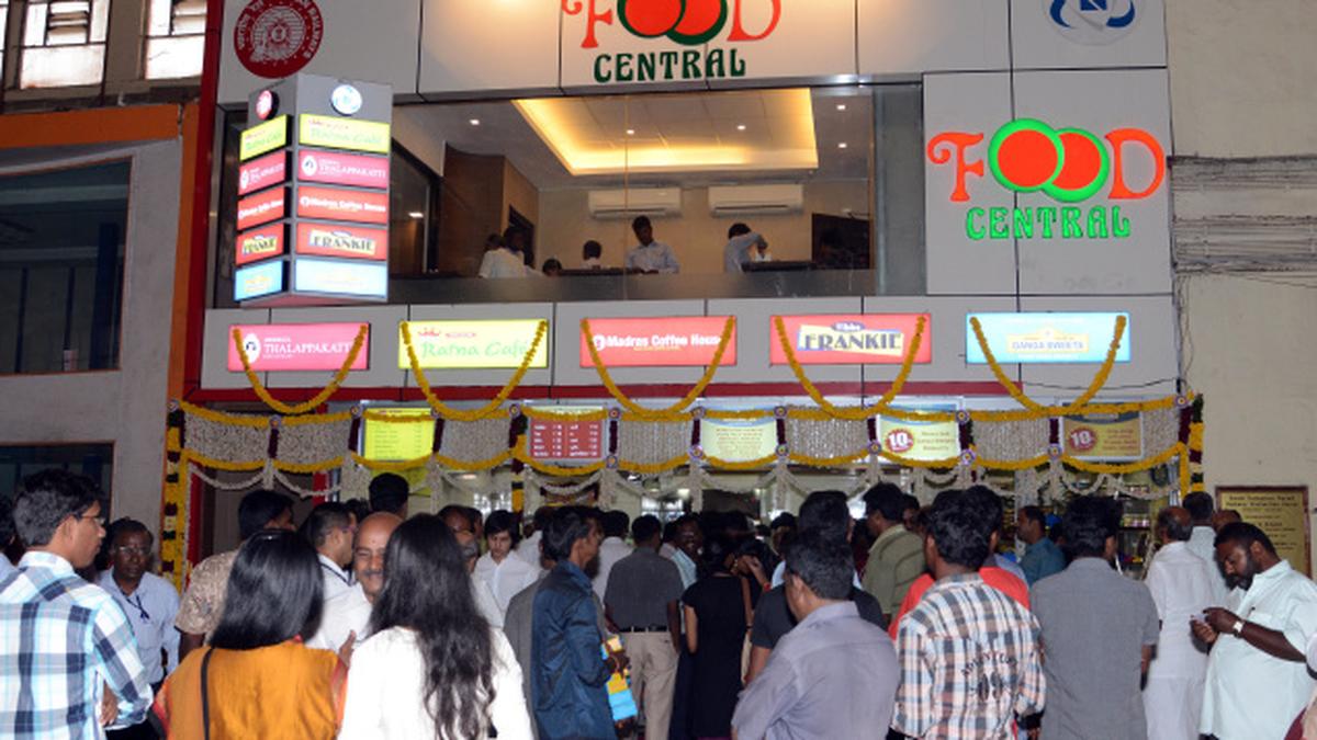 Central station gets food court - The Hindu