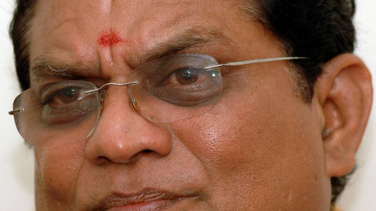 Jagathy discharged from hospital - The Hindu
