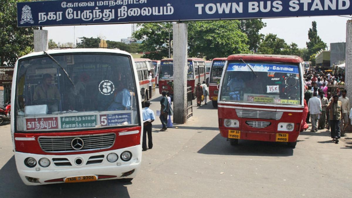 Project report on new bus stand soon - The Hindu