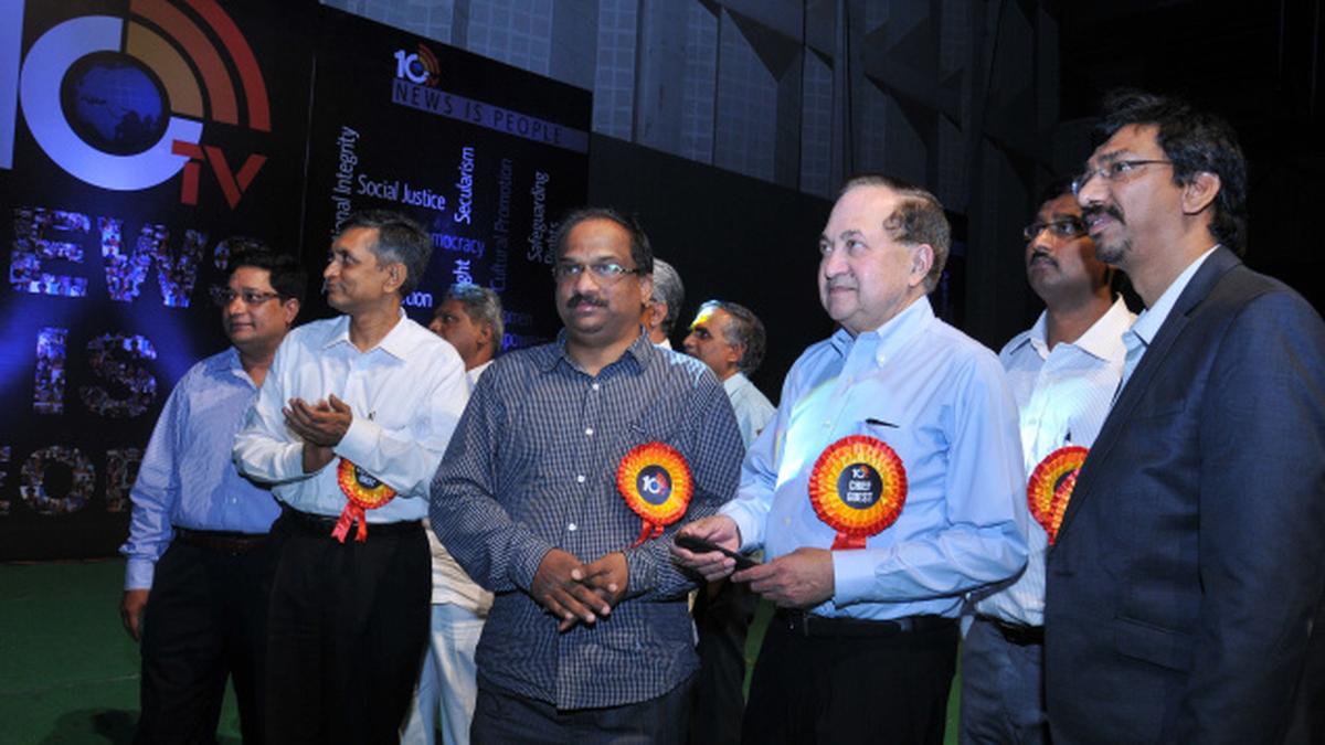 Telugu news channel ‘10TV’ launched - The Hindu