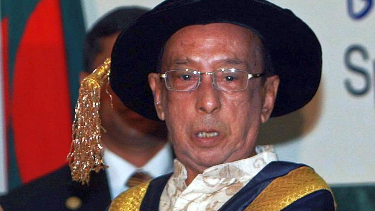 Zillur Rahman, a revered statesman - The Hindu