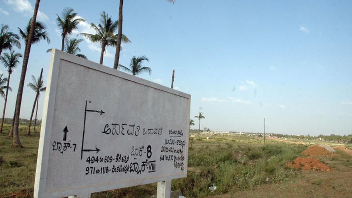 Another 285 acres denotified by BDA in Arkavathy Layout - The Hindu