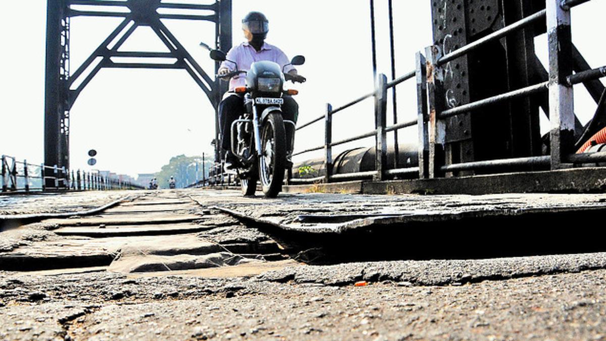 An iconic bridge totters on the brink - The Hindu