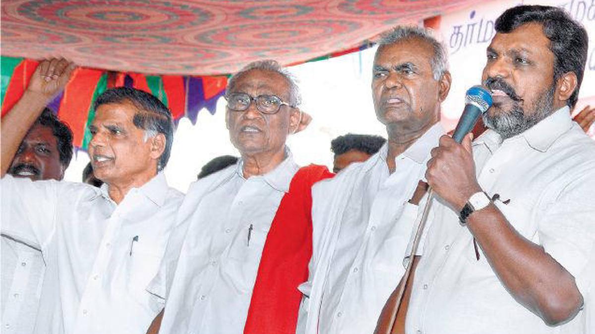 Parties raise their voice against PMK campaign - The Hindu