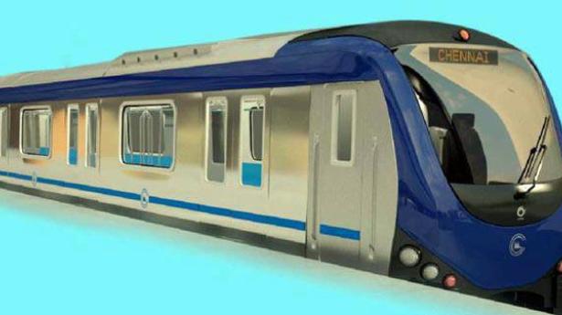 Metro Rail’s model coach trundles into city - The Hindu