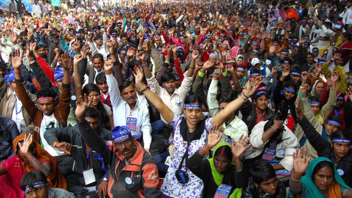 Dalits demand a dignified life - The Hindu