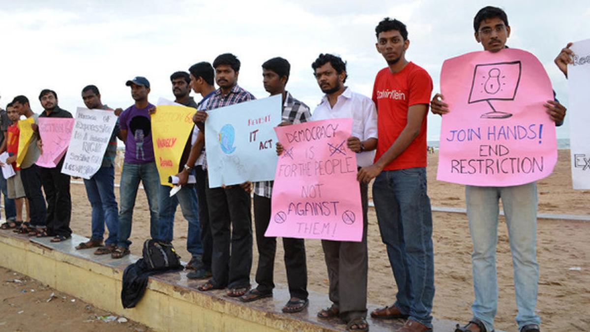 Debate on Section 66A rages on - The Hindu