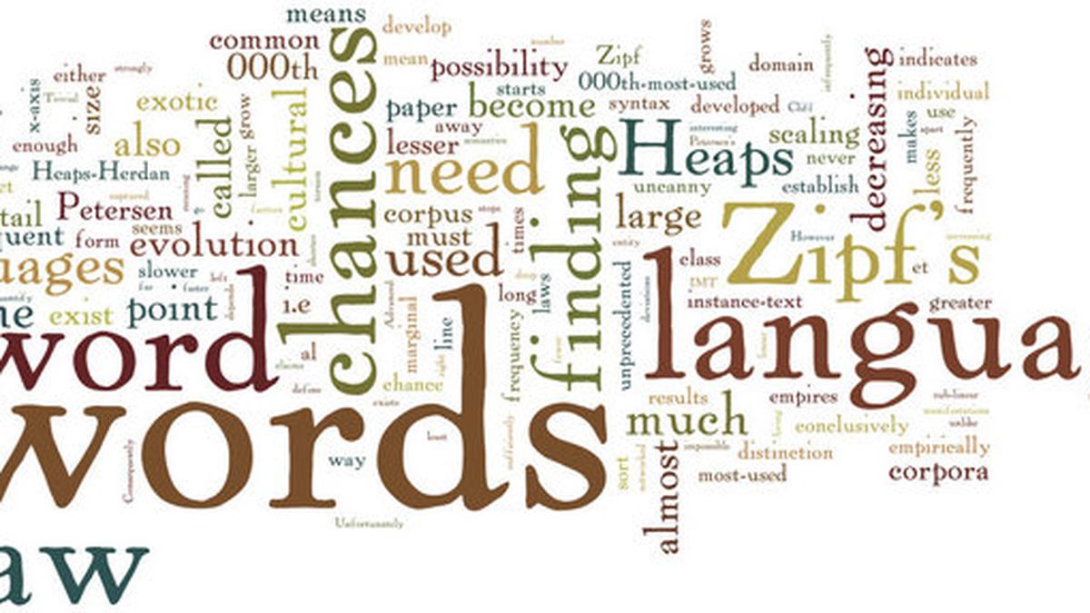 How big is your language? - The Hindu