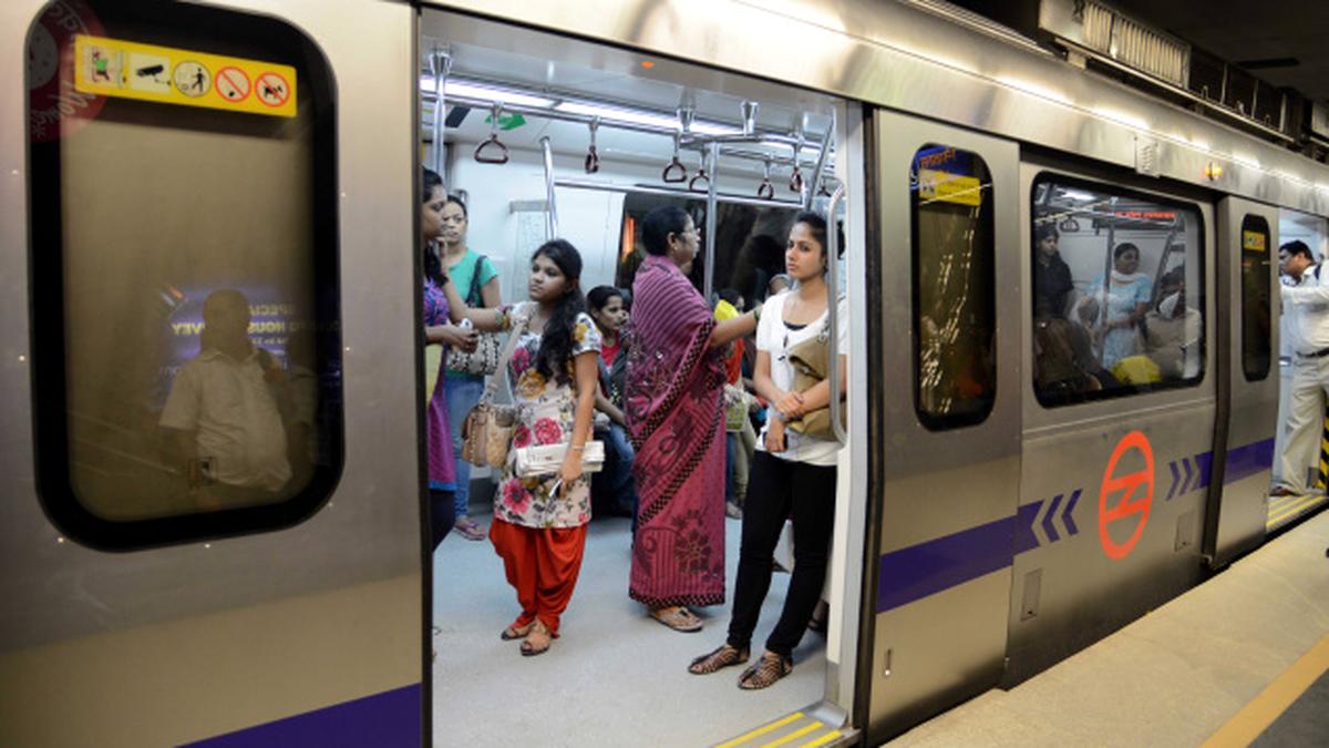 Metro to celebrate 10 years with eight-coach car - The Hindu