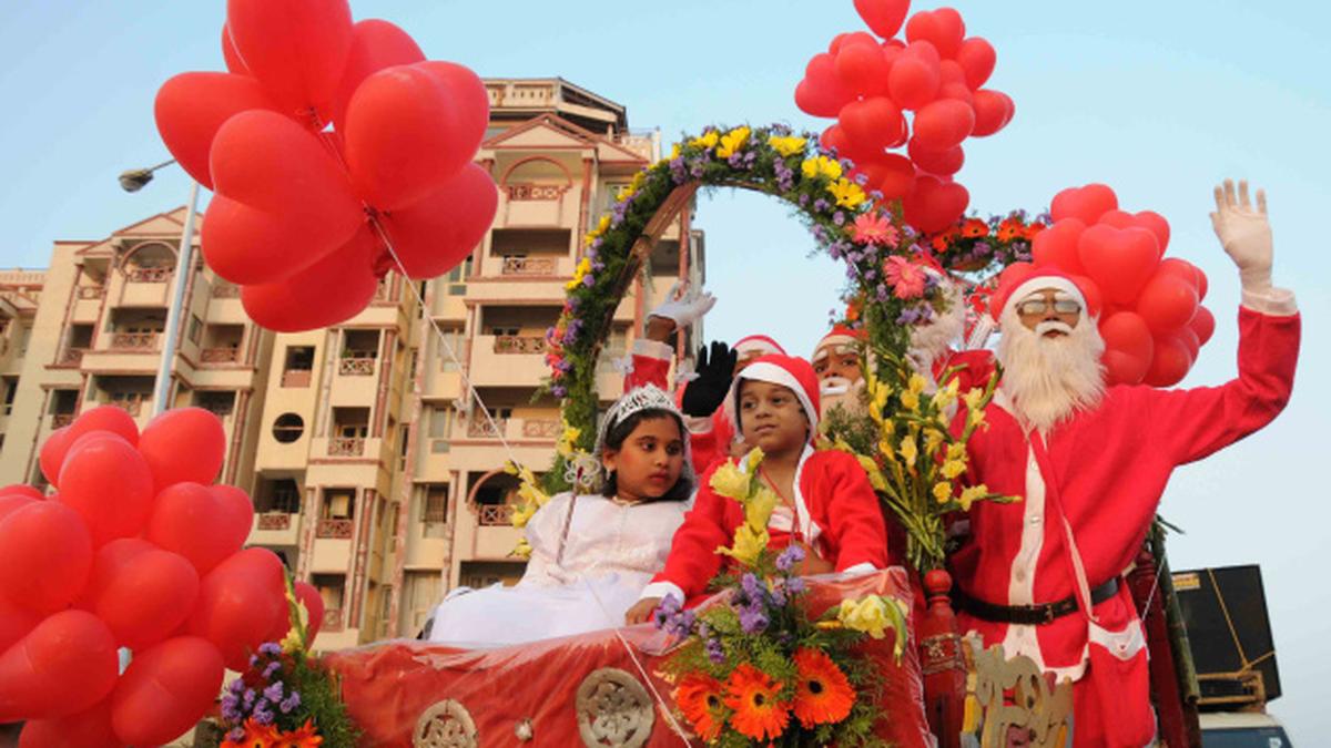 Bathed in the spirit of Christmas - The Hindu
