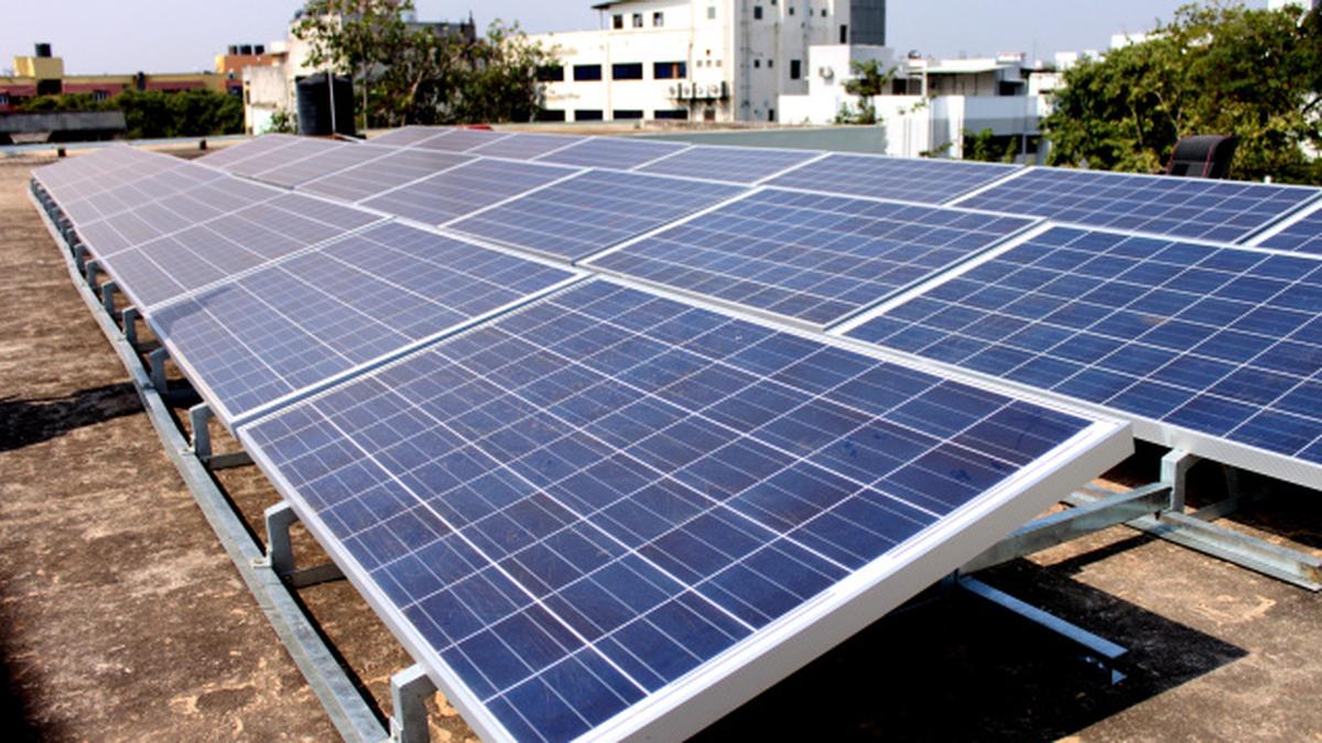 Can Chennai shift to solar energy? - The Hindu