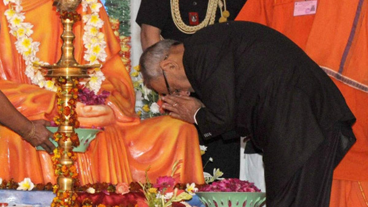 A “learning experience” for Pranab at Narayanpur - The Hindu