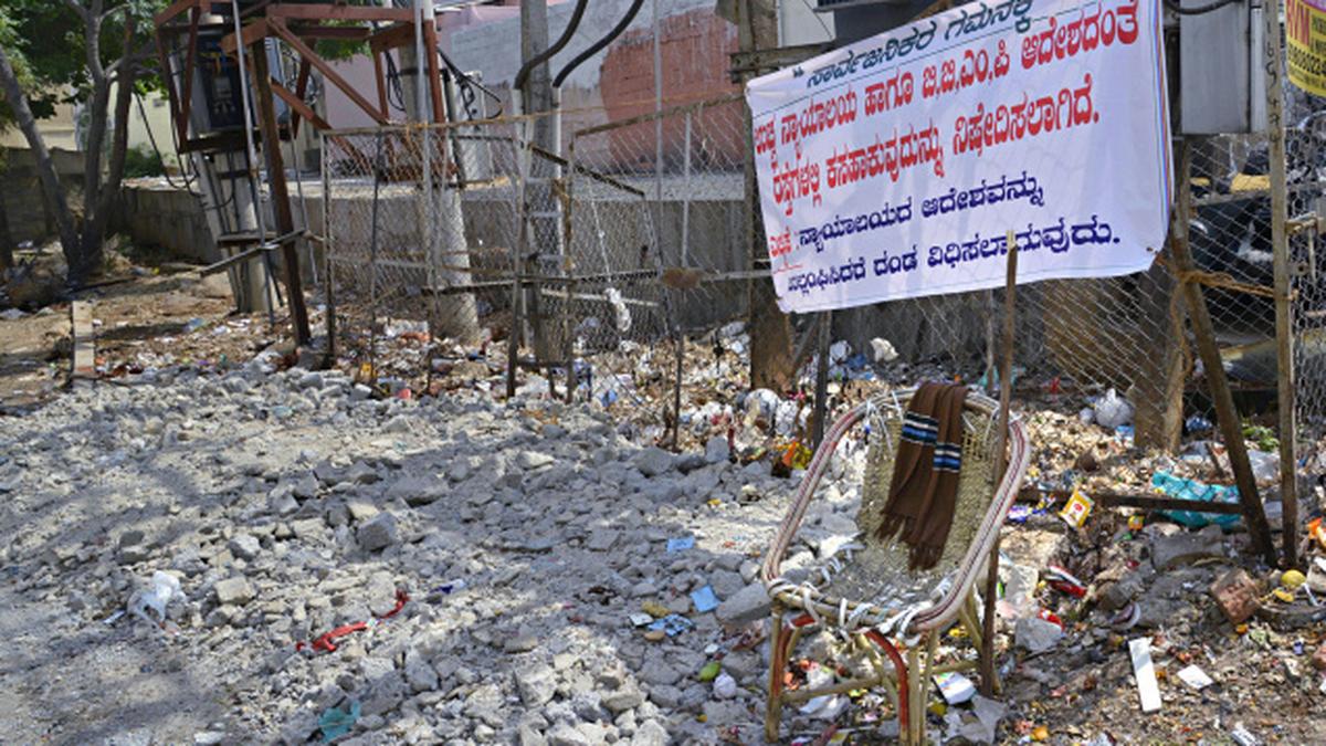Garbage bins may soon be back on Bangalore street corners - The Hindu