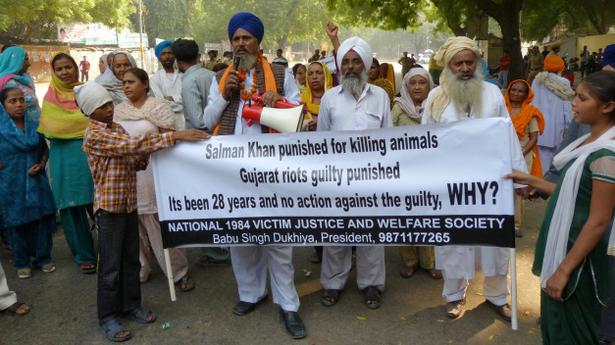 Sikhs demand justice for 1984 riots victims - The Hindu