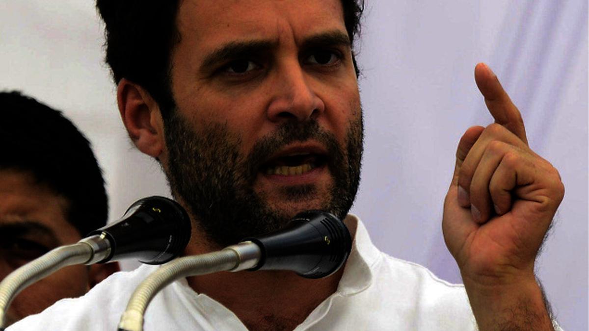 Rahul to lead 2014 campaign - The Hindu