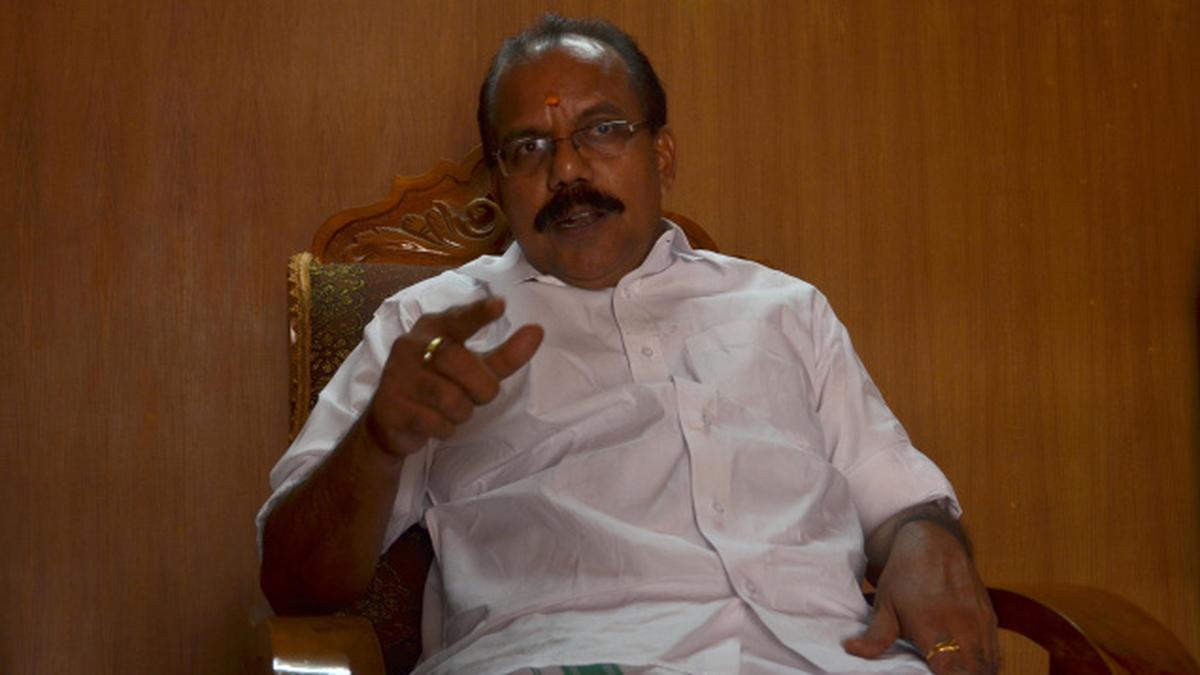 'No harm in BJP, CPI(M) working together' : A.N. Radhakrishnan - The Hindu