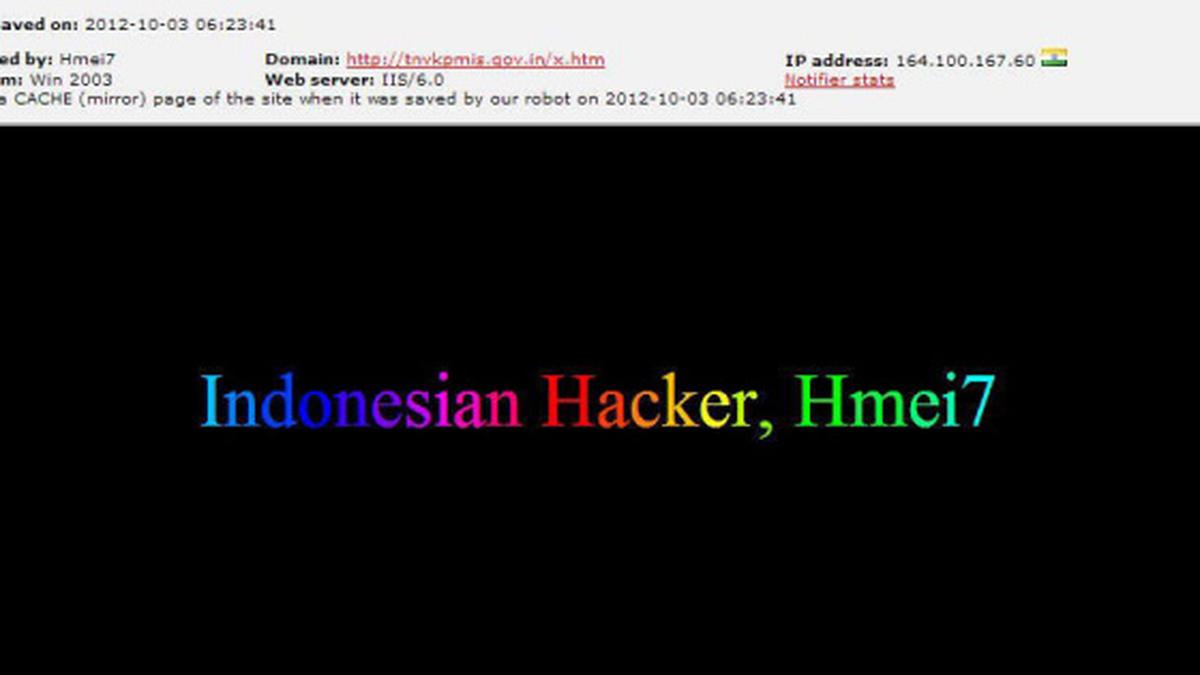 TN, Kerala govt. websites hacked - The Hindu